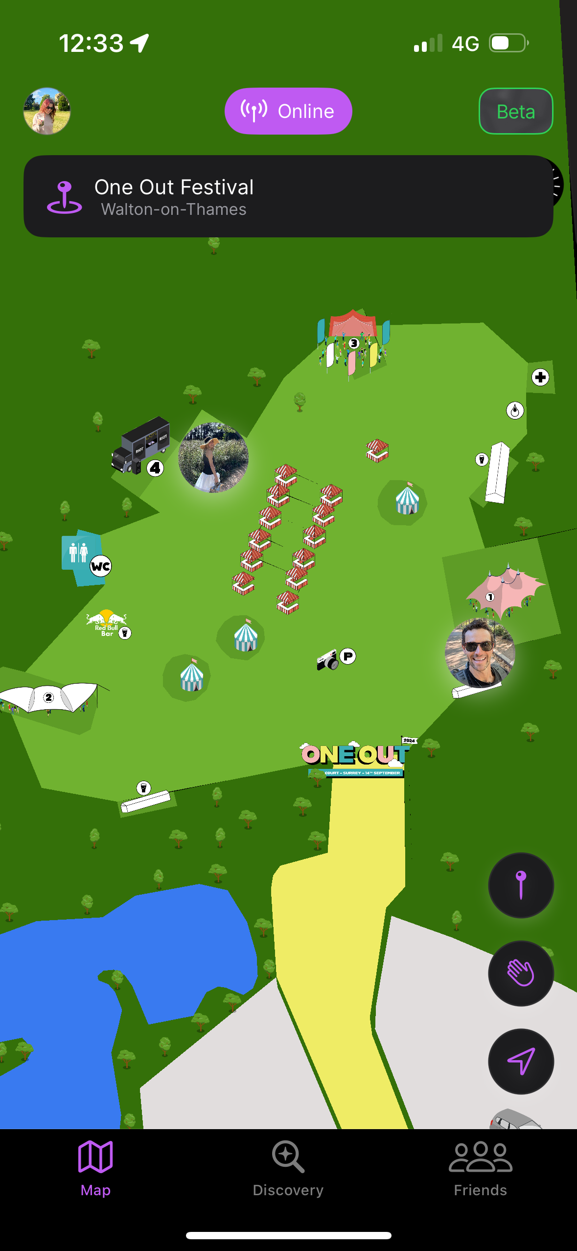 New App Delivers Offline Site Mapping and Friend Finding - Festival ...